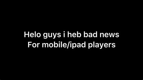 Bad News For Tohobby Players New Sensitivity In Roblox Youtube