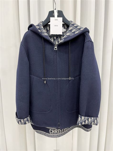 Dior 자켓 디올 오블리크 리버서블 후드 집업 자켓 34 원래 명품은 필웨이 Feelway