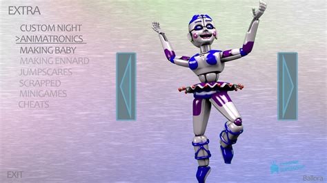 Fnafsl Extras Menu Fan Made By Awesomesupersonic On Deviantart