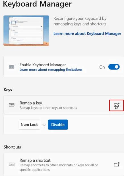 The Keyboard Manager