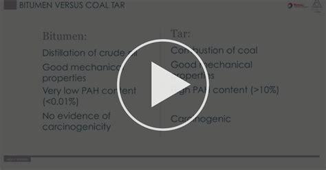 7 Difference Between Bitumen Cement And Coal Tar Bitumen Market Generalities The