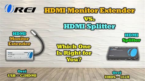 ¿cuál Es La Diferencia Entre Un Divisor Hdmi Y Un Extensor Hdmi