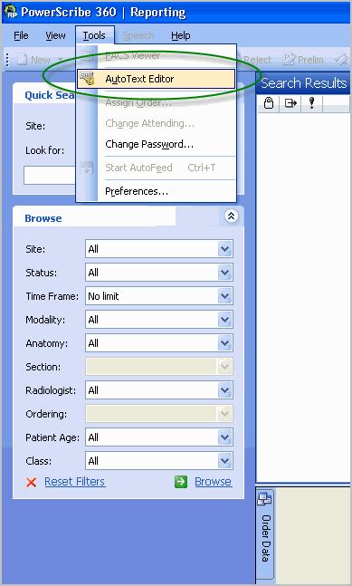 Powerscribe 360 Reporting Etips From Nuance Healthcare