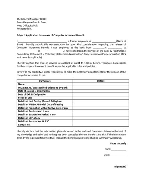 Application Format Pdf