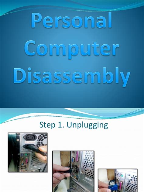 Computer Disassembly Assembly Pdf