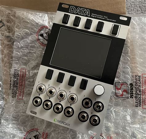 Mordax Systems Data Eurorack Function Module Silver Reverb