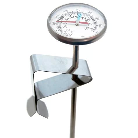 Analogue milk thermometer 4Barista | LessWasteCoffee.com