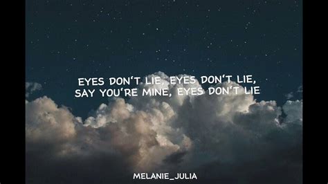 Isabel Larosa Eyes Dont Lie Lyrics Youtube