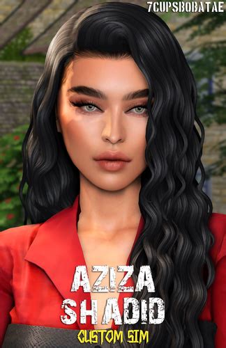 7cupsbobatae Aziza Shadid Sim Download The Sims 4 Sims Loverslab