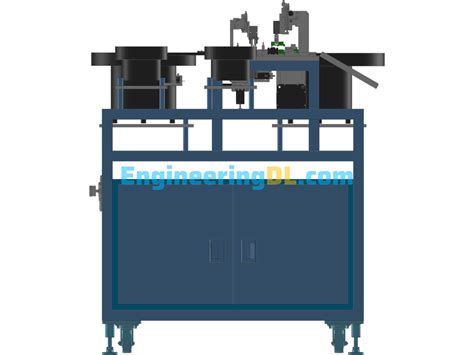 Button Assembly Machine For Furniture Industry Autocad 3d Exported