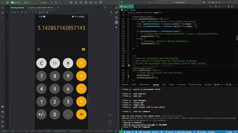 Calculator Using Expo Reactjs Build A Simple React Native Calculator App Youtube
