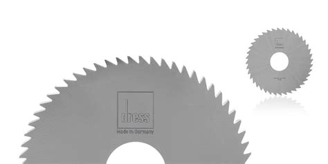 Solid Carbide Slitting Saws Dress Werkzeuge Hentschke Gmbh And Co