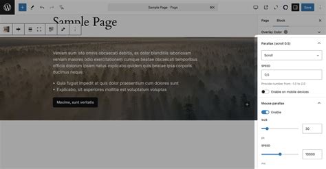 Parallax Effects Advanced Wordpress Backgrounds
