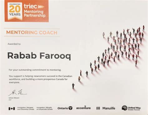 Rabab Farooq On Linkedin Canadianimmigration Triecmentorship