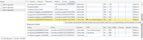 Ajax Login Fails Script Sets Cookies But Isuserloggedin Returns