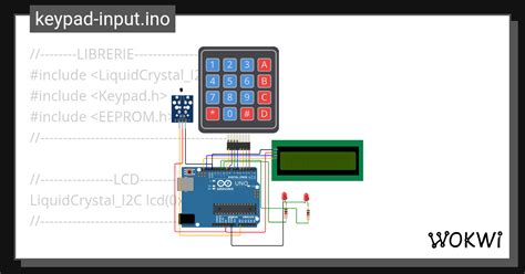 Keypad O Wokwi Esp32 Stm32 Arduino Simulator