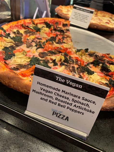Plaza Hotel Pop Up Pizza Las Vegas Nevada Restaurant Happycow