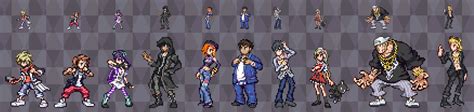 All Of Neos Cast In Twewy Ds Pixel Art Style R Twewy