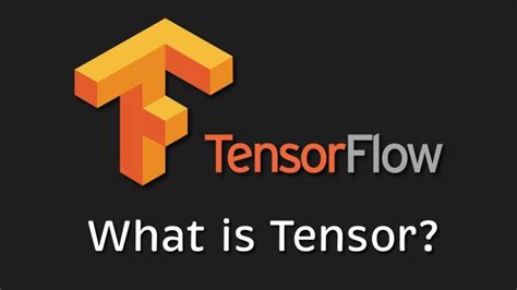 Anton Putra On Linkedin What Is Tensor In Tensorflow
