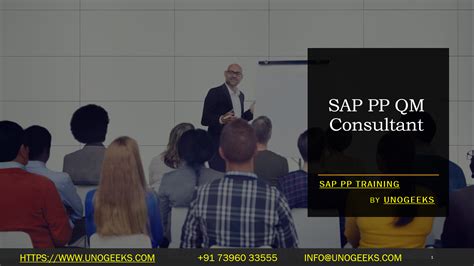 Sap Pp Qm Consultant