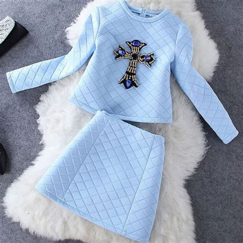 جدیدترین مدل های بلوز دامن مجلسی دخترانه مخصوص پاییز