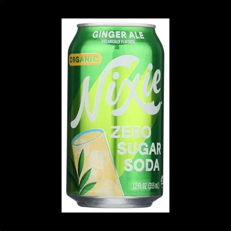 Organic Ginger Ale Zero Sugar Soda 12 Fz At Whole Foods Market