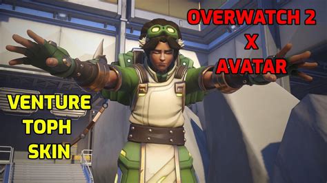 Venture Toph Skin Avatar The Last Airbender X Overwatch 2 New Skin