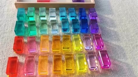 Traditional Building Block Sets Plexiglass Stacking Tumbling Tower