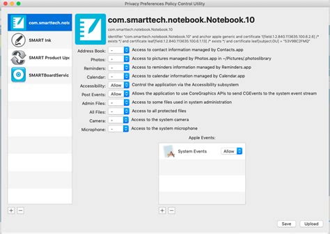 Building A Privacy Preferences Policy Control Pppc Configuration Profile Payload For Macos
