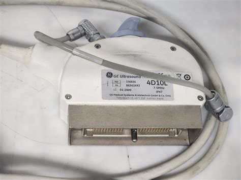 ge 4d10l 4d array ultrasound transducer probe