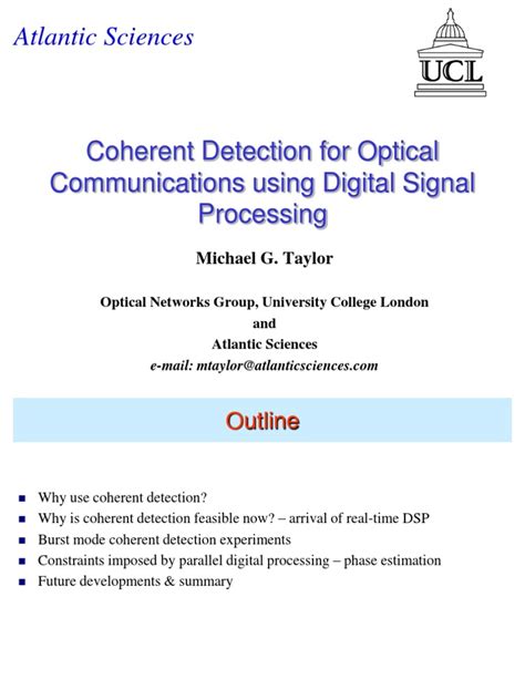 Digital Signal Processing Enables Coherent Optical Communications Experimental Demonstration Of
