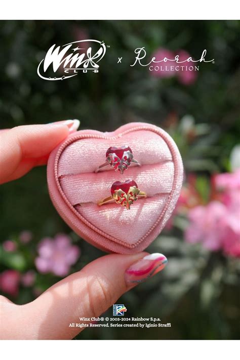 Reorah Collection Winx Club® Pendant Of Eraklyon Yüzük 925 Ayar Gümüş