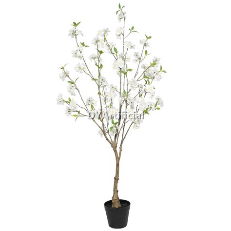 White Artificial Cherry Blossom Tree 120cm Indoor Dyartificial®
