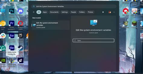Creating Environment Variables In Windows 11