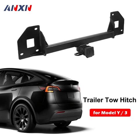 Tow Hitch For Tesla 2020 2025 Model Y Juniper Tow Hook Adapter Tow Hook