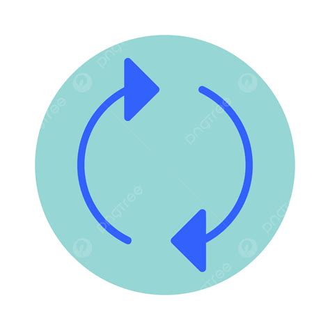 Return Flat Icon Vector Refresh Reload Repeat Png And Vector With