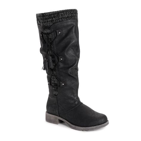 Lukees By Muk Luks Womens Bianca Beverly Boots
