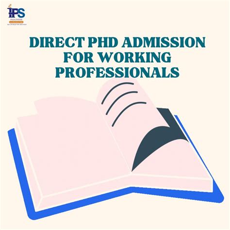 Direct Phd Admission For Working Professionals Guide 2025
