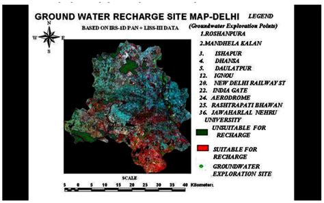 merged sensor data shows high accuracy groundwater recharge site map of