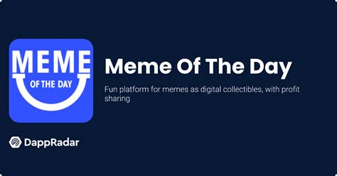Meme Of The Day Analytics Dappradar