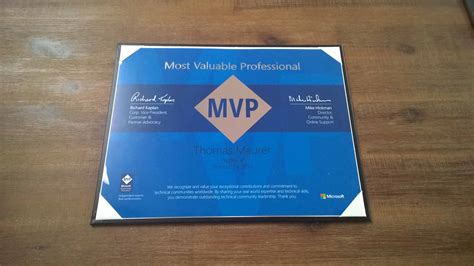 Microsoft Mvp 2016 Cloud And Datacenter Management Thomas Maurer