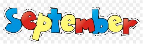 September 2014 Clipart
