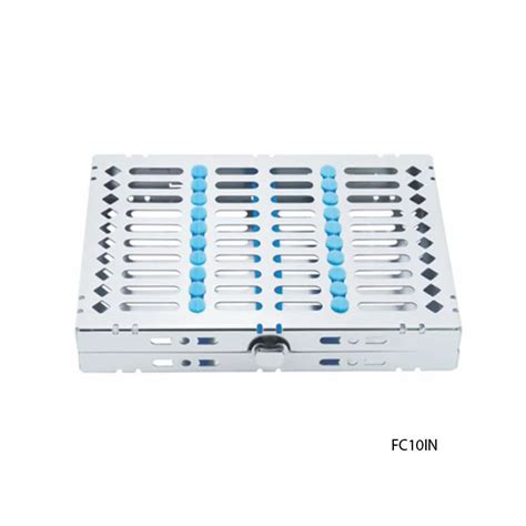 Classic Series 10 Pc Hinged Instrument Cassette Tray