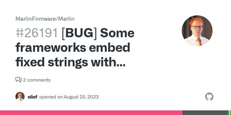 Bug Some Frameworks Embed Fixed Strings With Directory Location