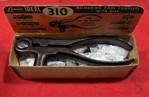 Lyman 310 Reloading Dies Products For Sale Ebay