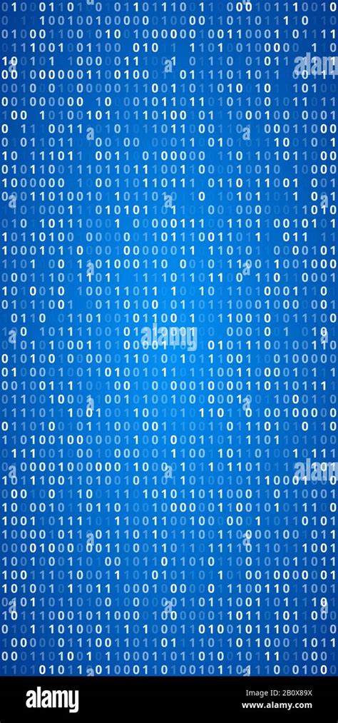 Binary Code Screen Stock Vector Image And Art Alamy