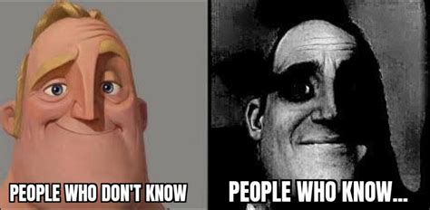 Those Who Know Meme Template