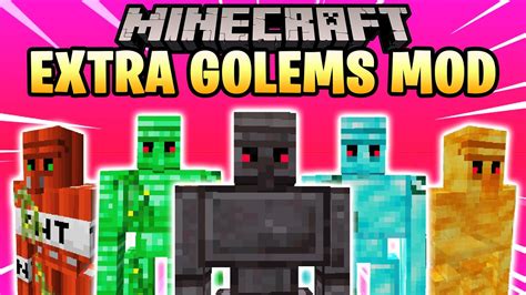 Extra Golems Mod 1 16 2 Minecraft Mod Review En Español Golem