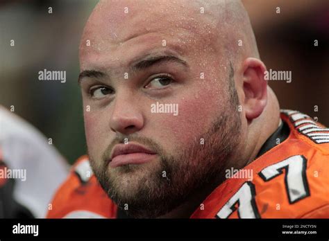 Cincinnati Bengals Offensive Tackle Andrew Whitworth 77 Watches From