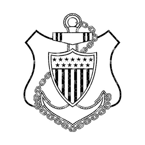 Coast Guard Seal Uscg Emblem Svg Vector Files Vector911